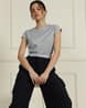 Buy Grey Tops for Women by Shein Online | sheinindia.in