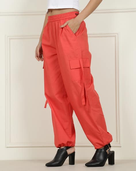 Red Baggy Pants Shein