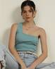 Buy Light Blue Tops for Women by Shein Online | Ajio.com