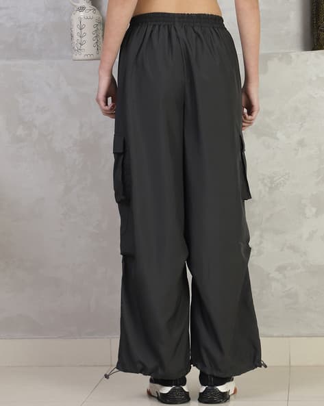 Buy Dark Grey Track Pants for Women by Shein Online | Ajio.com