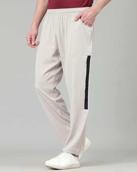 Buy Light Grey Track Pants for Men by Shein Online | sheinindia.in