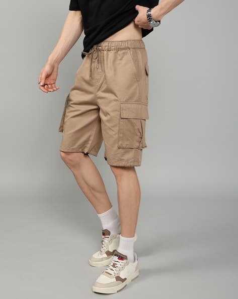 Buy Khaki Shorts & 3/4ths for Men by Shein Online | sheinindia.in
