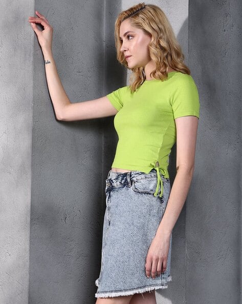 Lime Green Tops For Women
