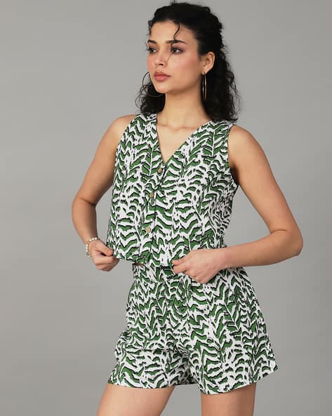 Buy Green Co-ord Sets for Women by Shein Online | sheinindia.in