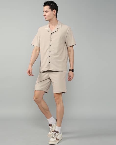 Buy Grey Co-ord Sets for Men by Shein Online | sheinindia.in