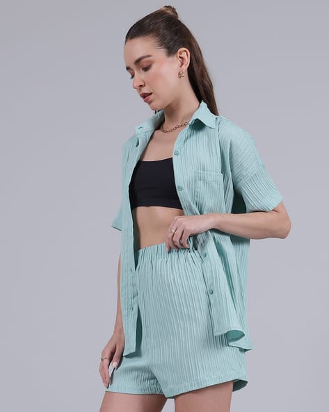Buy Green Co-ord Sets for Women by Shein Online | sheinindia.in
