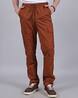 Buy Rust Trousers & Pants for Men by Shein Online | Ajio.com