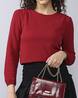 Buy Maroon Tops for Women by Shein Online | Ajio.com