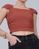 Buy Rust Tops for Women by Shein Online | Ajio.com