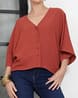 Buy Rust Tops for Women by Shein Online | Ajio.com