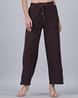 Buy Coffee Track Pants for Women by Shein Online | Ajio.com