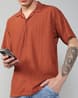 Buy Rust Shirts for Men by Shein Online | Ajio.com