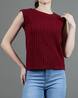 Buy Maroon Tops for Women by Shein Online | Ajio.com