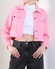 Buy Pink Jackets & Coats for Women by Shein Online | Ajio.com
