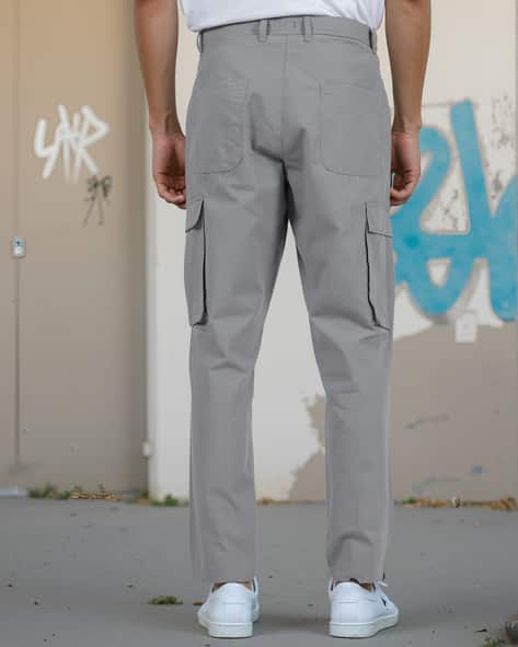 Buy Dark Grey Trousers & Pants for Men by Shein Online | sheinindia.in