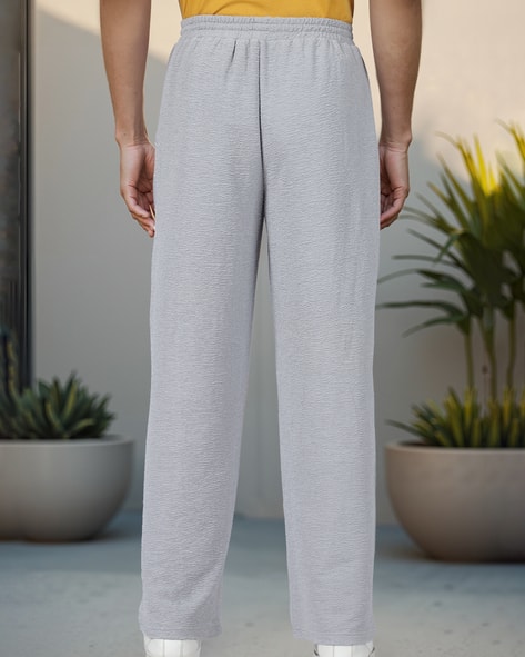 Buy Light Grey Trousers & Pants for Men by Shein Online | sheinindia.in