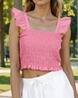 Buy Dark Peach Tops for Women by Shein Online | Ajio.com