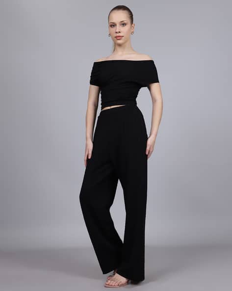 Buy Black Co-ord Sets for Women by Shein Online | sheinindia.in