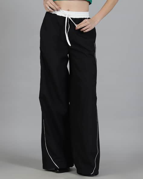 Buy Black Track Pants for Women by Shein Online | Ajio.com