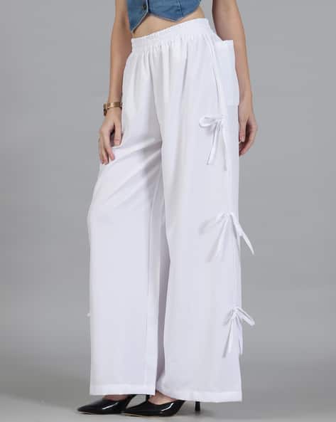 Buy White Track Pants for Women by Shein Online | sheinindia.in