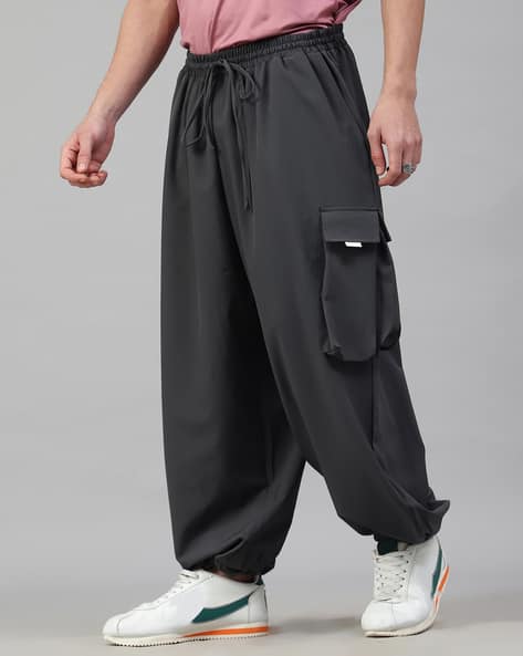 Buy Dark Grey Track Pants for Men by Shein Online | sheinindia.in