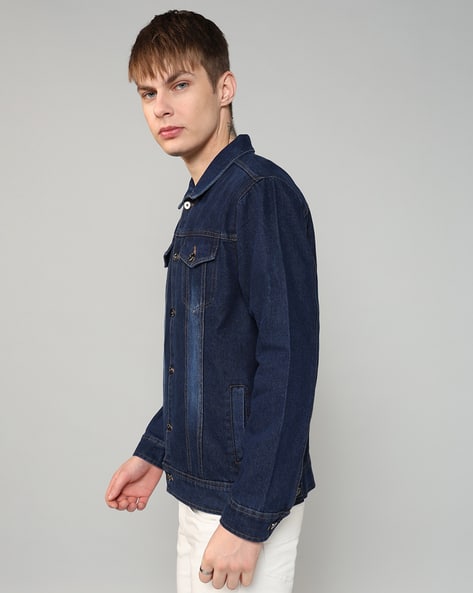 Buy Blue Jackets & Coats for Men by Shein Online | sheinindia.in