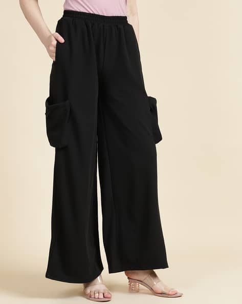 Buy Black Track Pants for Women by Shein Online | sheinindia.in