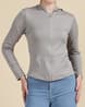 Buy Light Grey Jackets & Coats for Women by Shein Online | Ajio.com