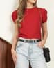 Buy Maroon Tops for Women by Shein Online | Ajio.com