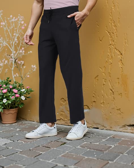 Buy Black Track Pants for Men by Shein Online | sheinindia.in