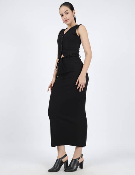 Buy Black Co-ord Sets for Women by Shein Online | sheinindia.in