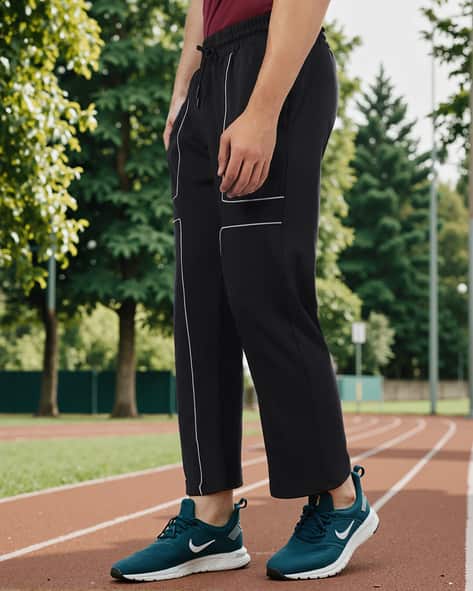 Buy Black Track Pants for Men by Shein Online | sheinindia.in