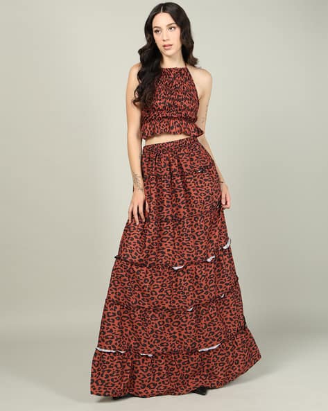 Buy Brown Co-ord Sets for Women by Shein Online | sheinindia.in