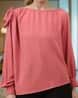 Buy Dark Peach Tops for Women by Shein Online | sheinindia.in