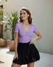 Buy Lilac Tops for Women by Shein Online | Ajio.com
