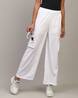 Buy White Track Pants for Women by Shein Online | sheinindia.in