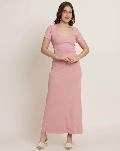 Buy Pink Dresses for Women by Shein Online | Ajio.com