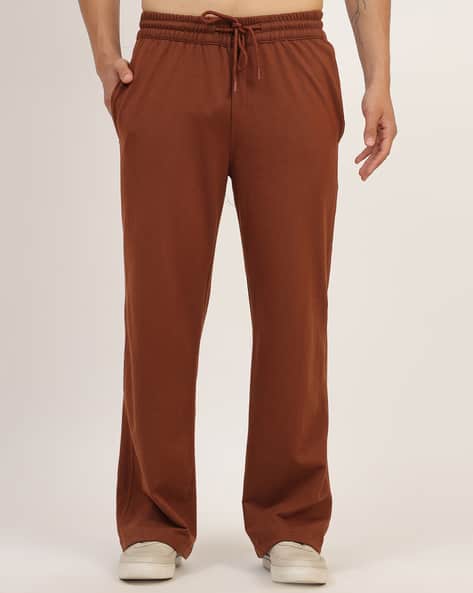 Buy Brown Track Pants for Men by Shein Online | sheinindia.in