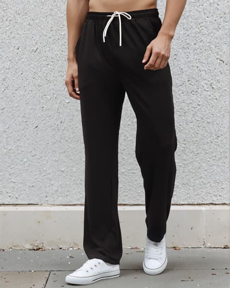 Buy Black Track Pants for Men by Shein Online | sheinindia.in