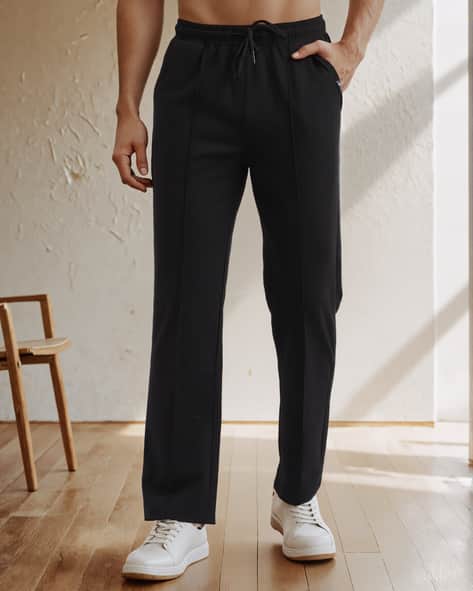 Buy Black Track Pants for Men by Shein Online | sheinindia.in