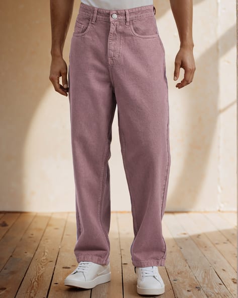 Buy Brown Mix Jeans for Men by Shein Online | sheinindia.in