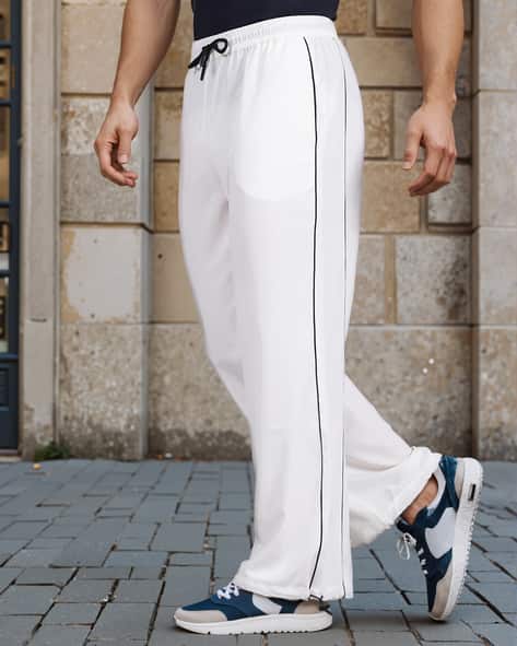 Buy White Track Pants for Men by Shein Online | sheinindia.in