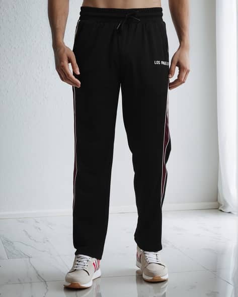 Buy Black Track Pants for Men by Shein Online | sheinindia.in