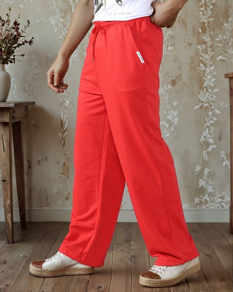 Buy Red Track Pants for Men by Shein Online | sheinindia.in