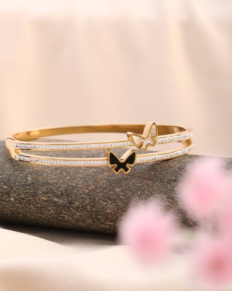 Buy Gold Bracelets & Bangles for Women by Shein Online | sheinindia.in
