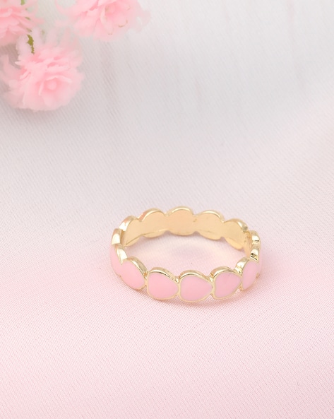 Buy Pink Rings for Women by Shein Online | sheinindia.in