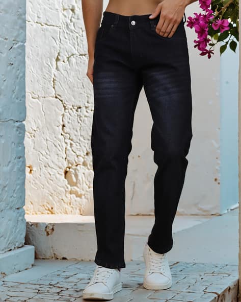 Buy Black Jeans for Men by Shein Online | sheinindia.in