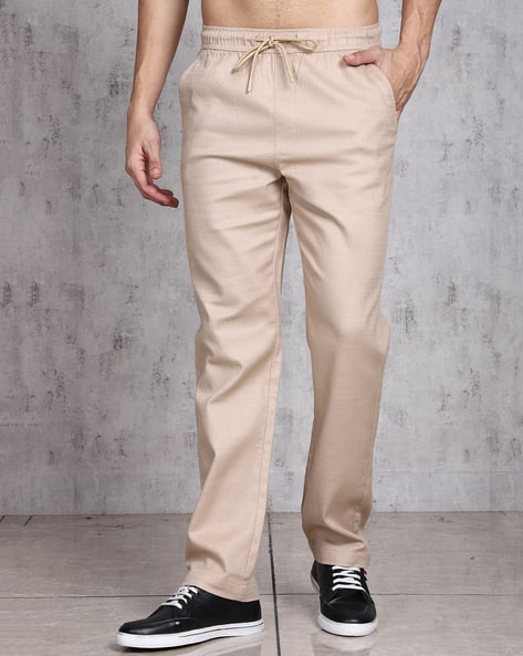 Buy Beige Trousers & Pants for Men by Shein Online | sheinindia.in