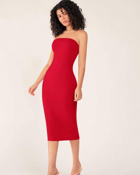 Buy Red Dresses for Women by Shein Online | sheinindia.in
