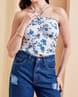 Buy Light Blue Tops for Women by Shein Online | sheinindia.in